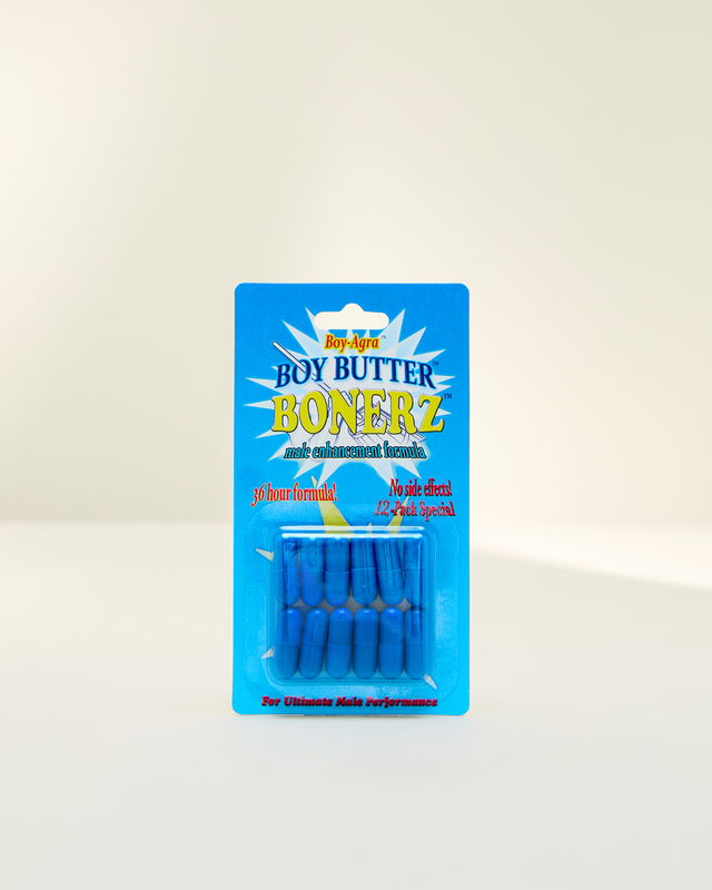 Boy Butter Bonerz 12-Pack: Male Enhancement Supplement