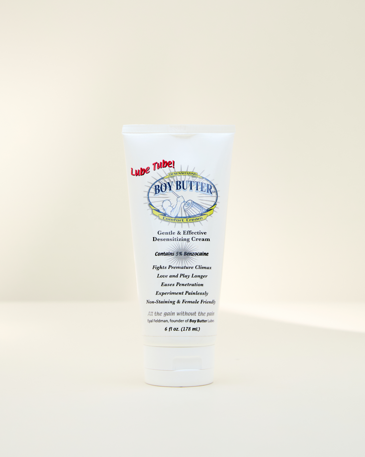 Boy Butter Comfort Cream Desensitizing Formula 6 oz