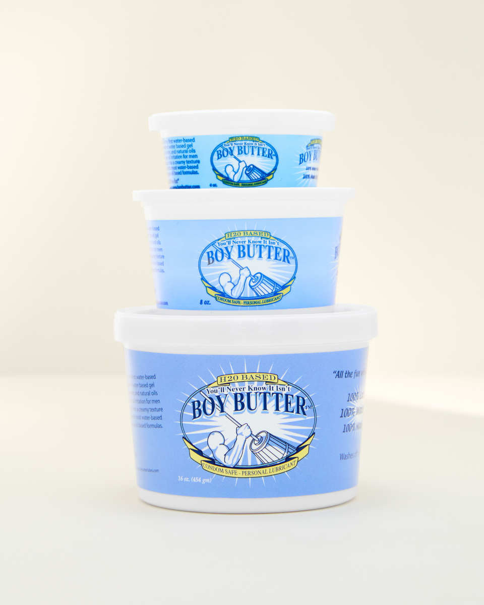 Boy Butter H2O Stock Up & Save Tub Trio Bundle